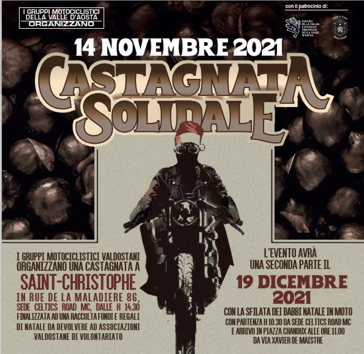 Cosa fare in Valle d'Aosta - Castagnata solidale a Saint-Christophe - Aostasera