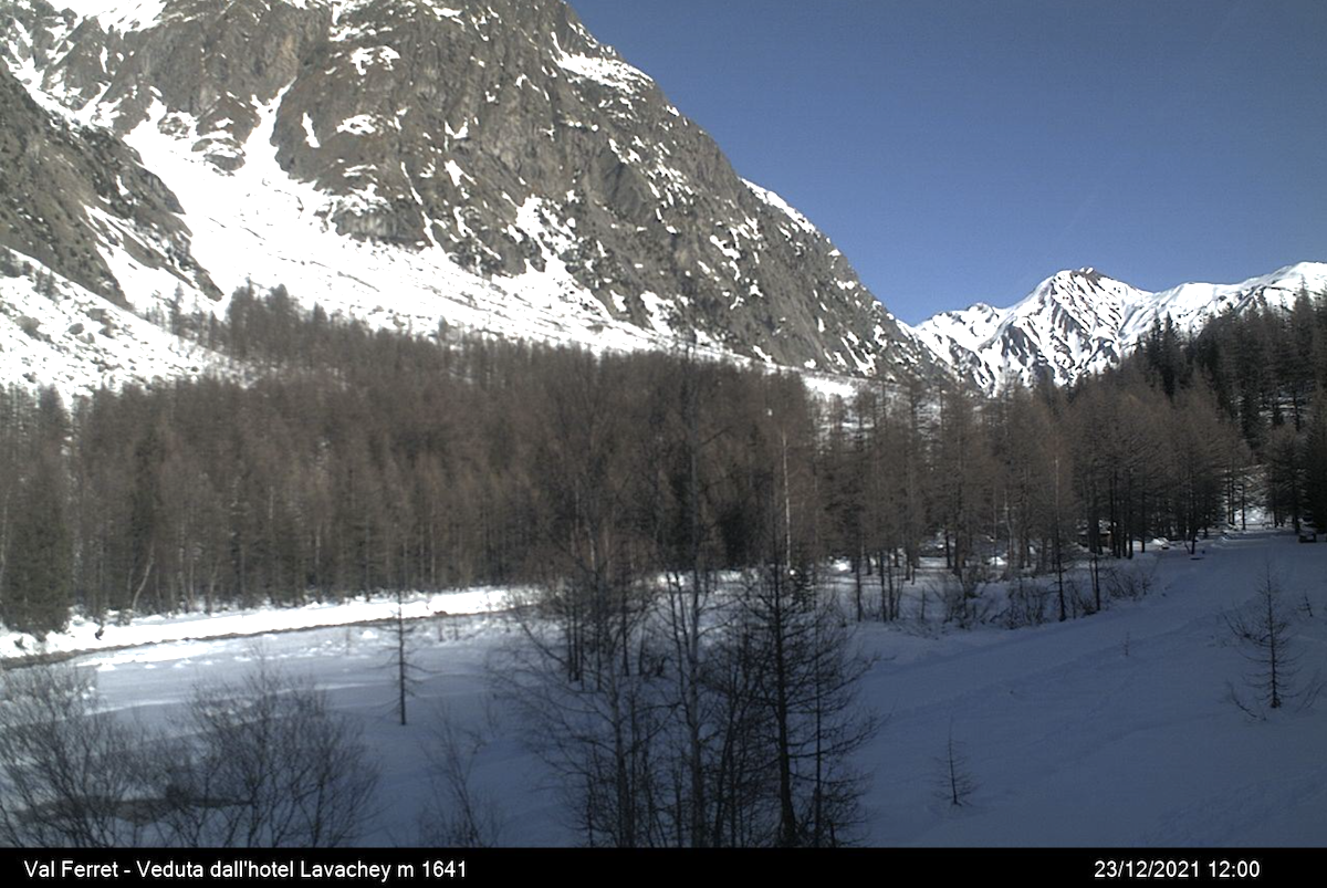Definita la chiusura invernale ai veicoli in Val Ferret - Aostasera