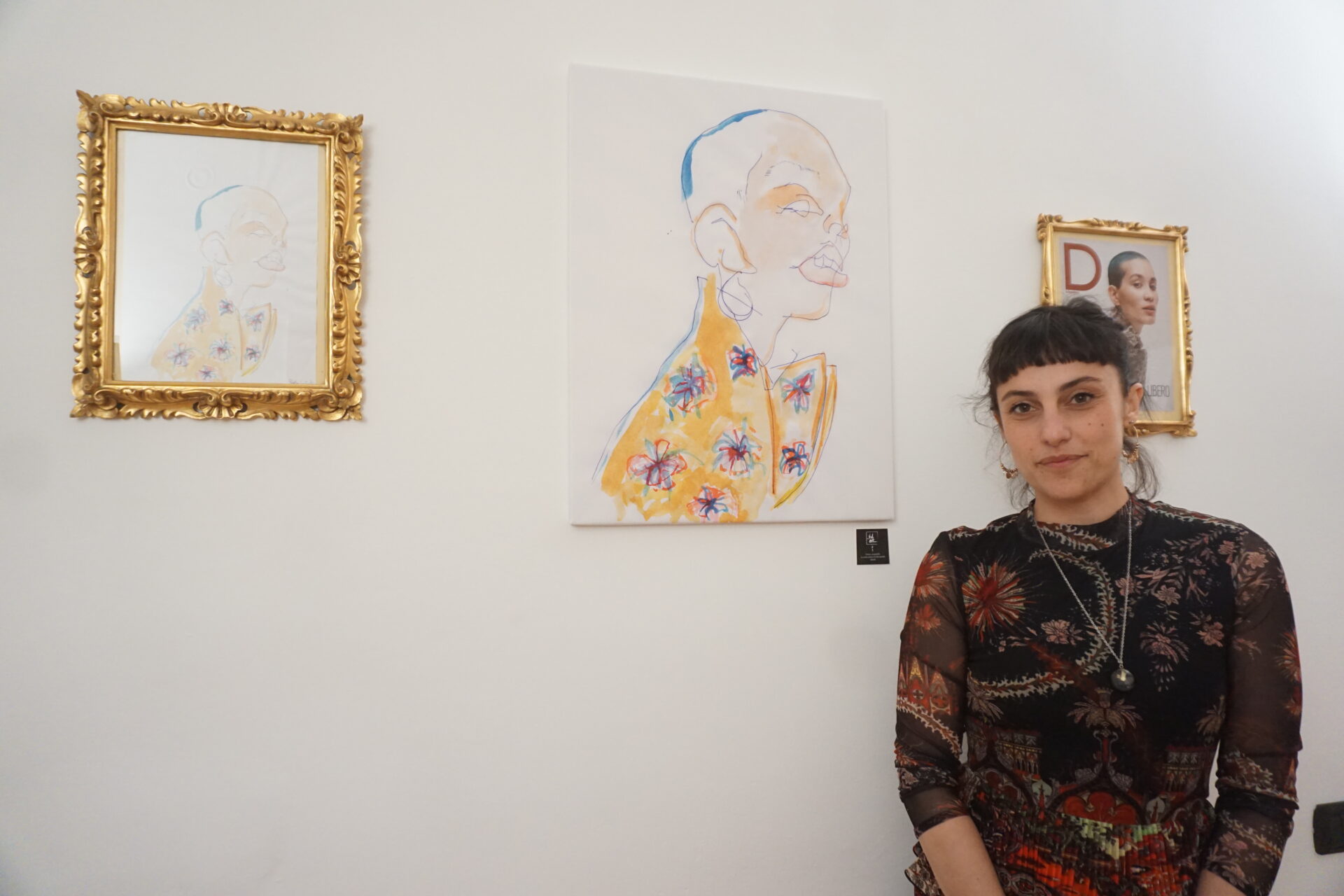 I disegni bendati di Simonetta Pedicillo in mostra a Saint-Vincent ...