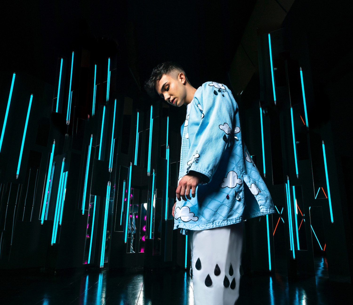 JVLI Julien Boverod a Sanremo con Emma e Fred De Palma