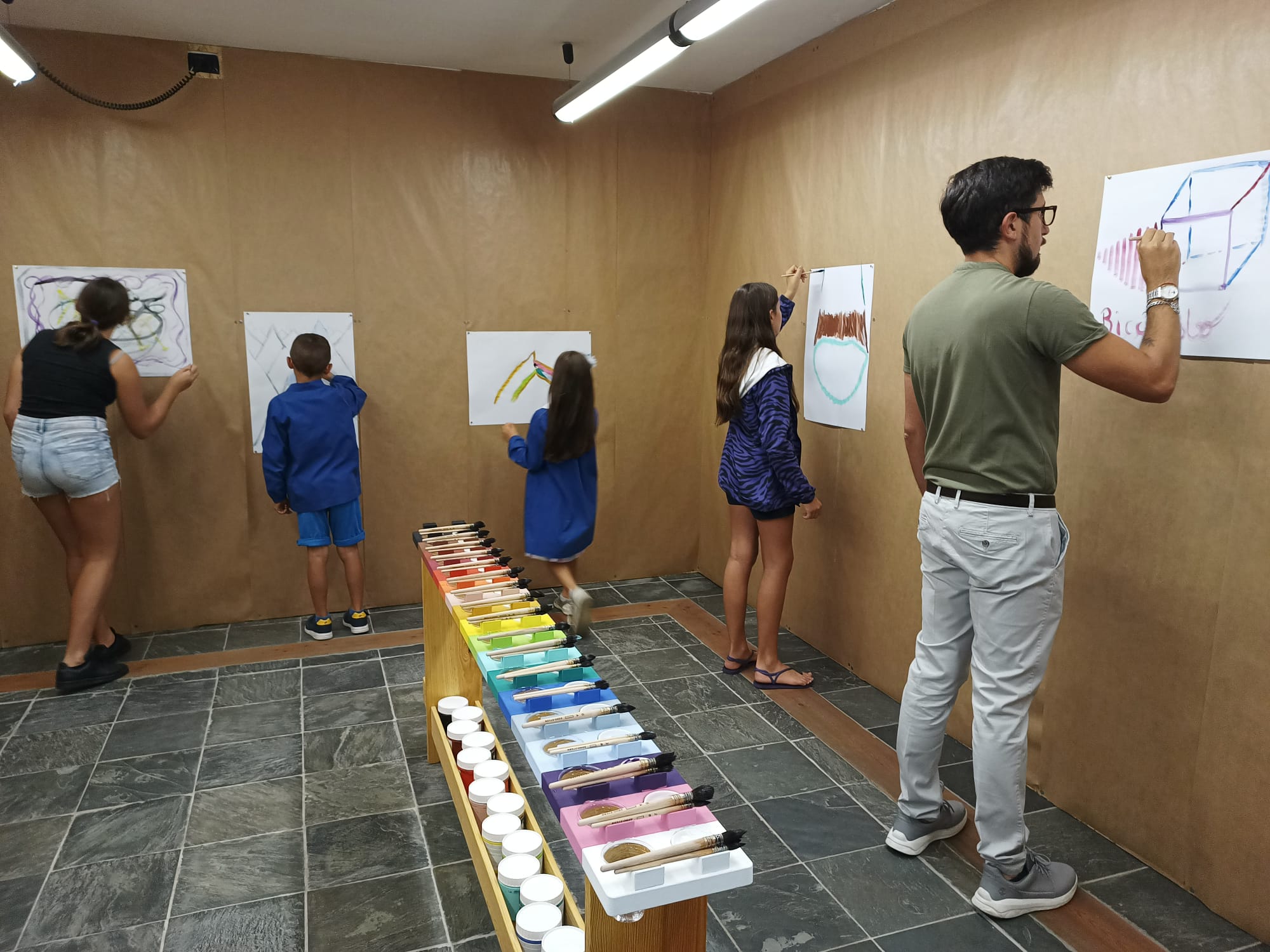 Il “gioco del dipingere” del nuovo “closlieu” di Aosta - Aostasera