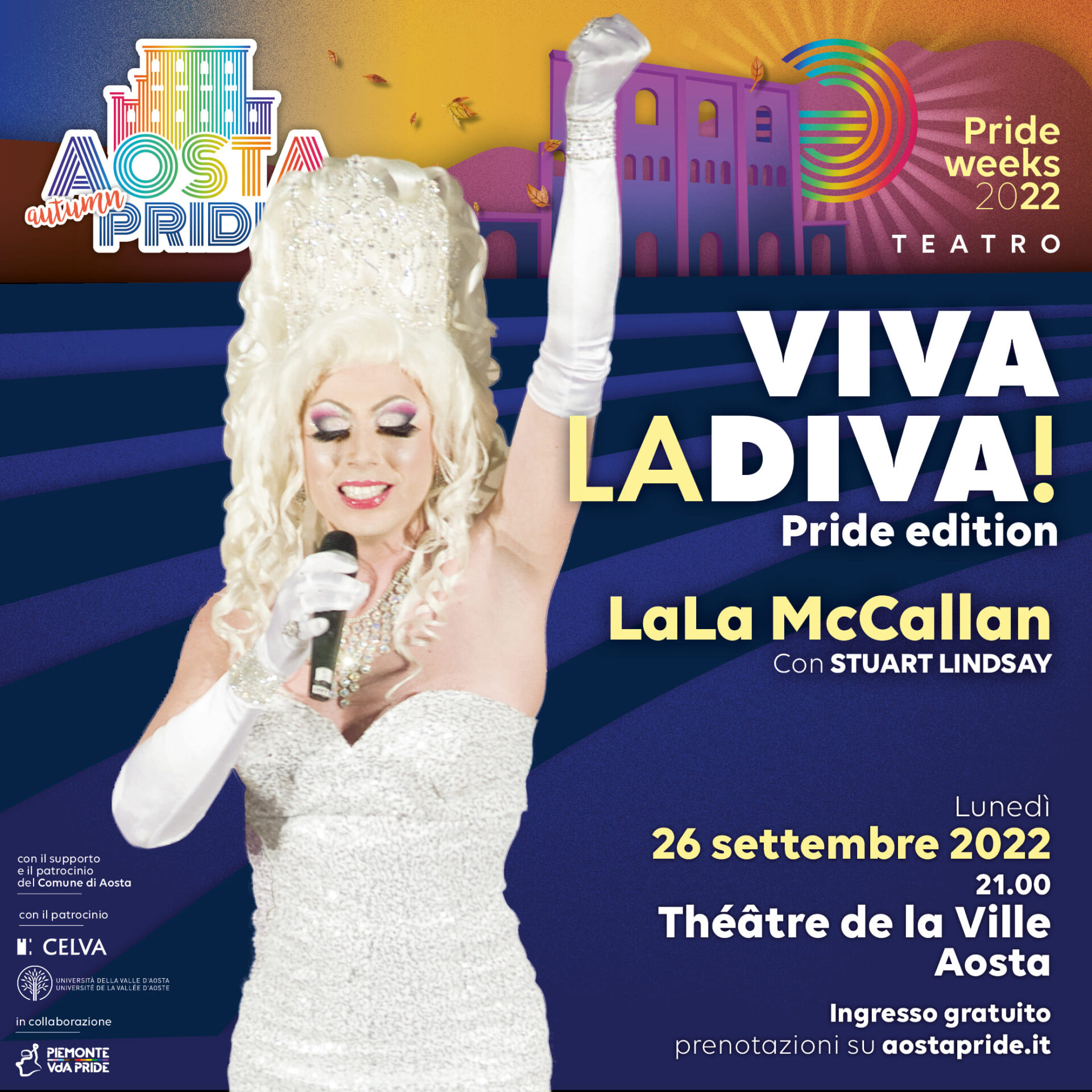 Cosa fare in Valle d'Aosta - La diva LaLa McCallan inaugura gli eventi ...