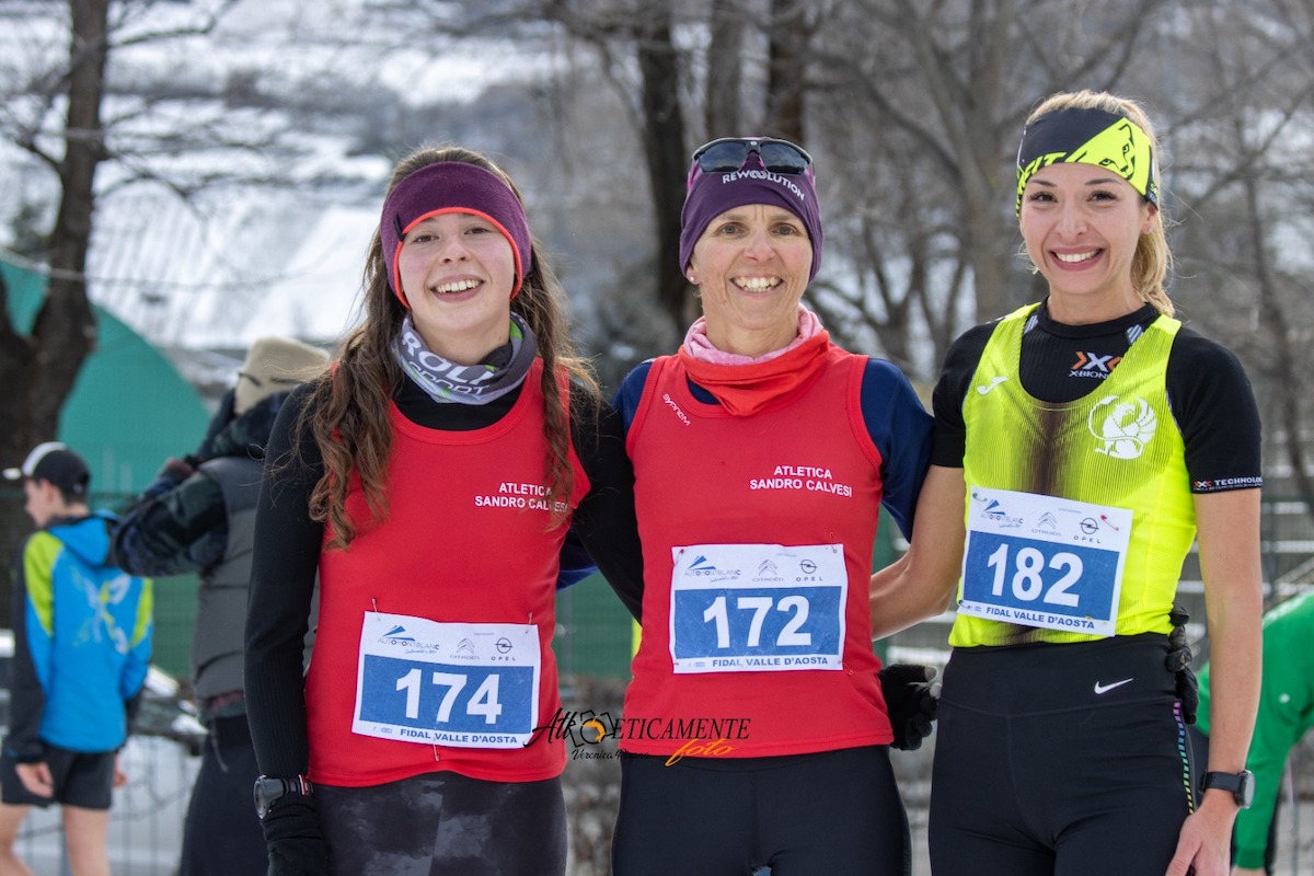 Catherine Bertone e Diego Yon campioni valdostani di cross - Aostasera