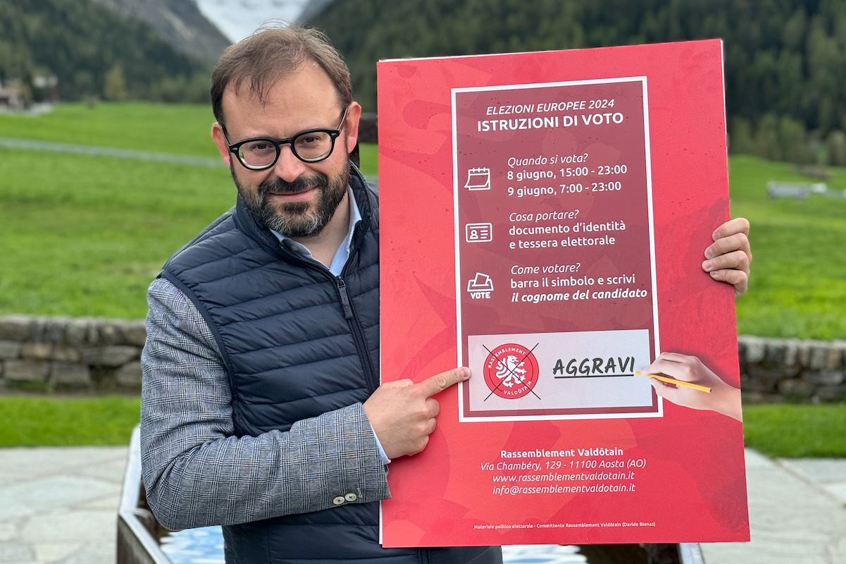Rassemblement Valdôtain: la sola voce “valdostana” per l’Europa - AostaSera