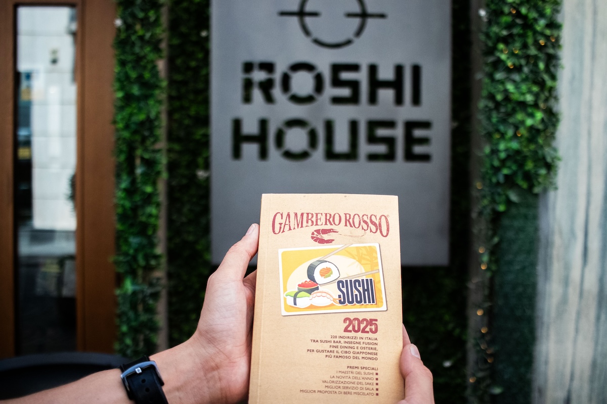 Il ristorante giapponese Roshi House di Aosta nella guida del Gambero Rosso