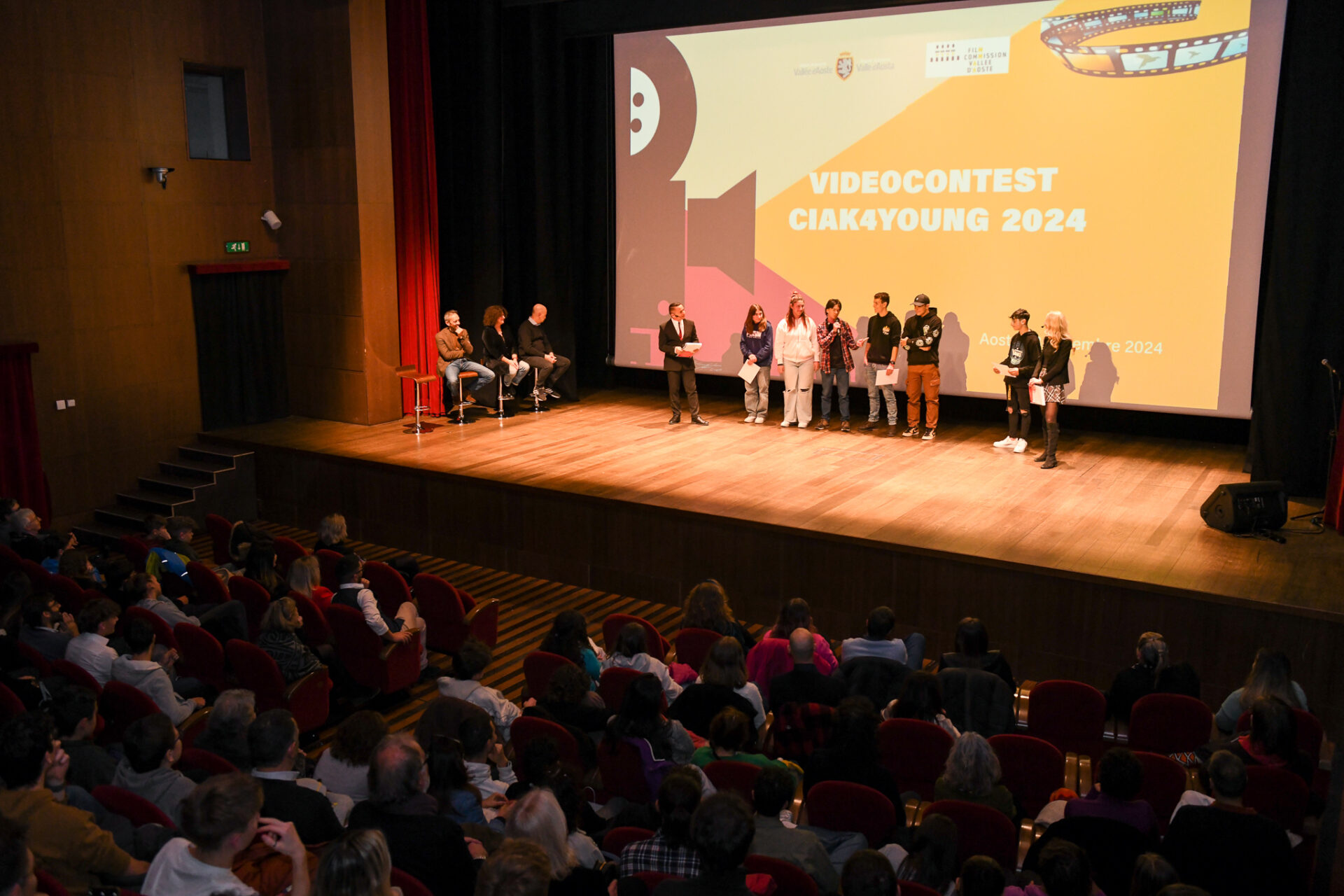 A Luca Angelini l'edizione 2024 del videocontest Ciack4Young - Aostasera