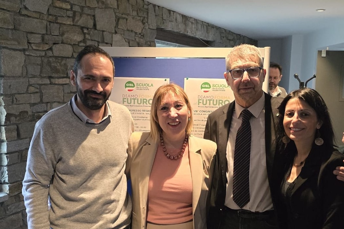 Alessia Démé è stata confermata segretaria generale della Cisl scuola ...