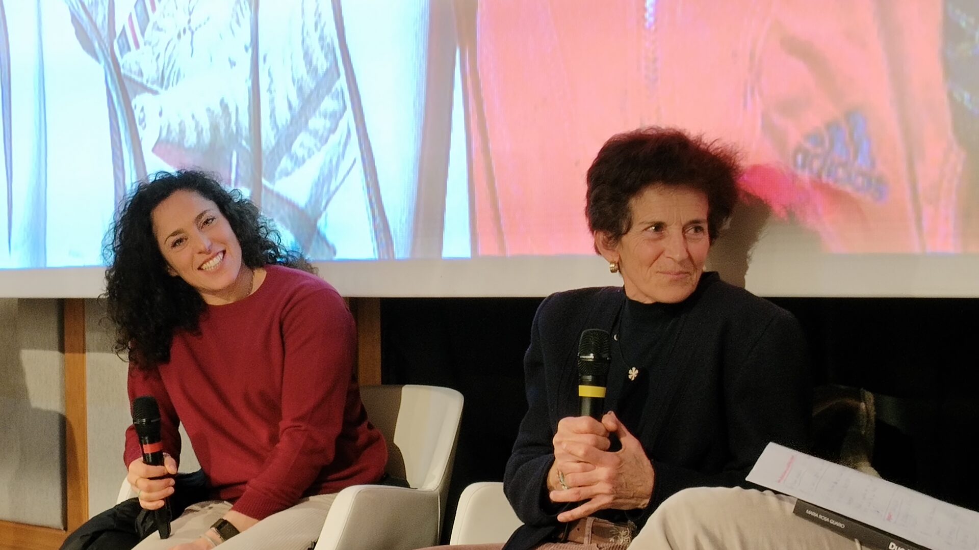 “Due vite”, a Courmayeur il racconto di Maria Rosa Quario e Federica ...