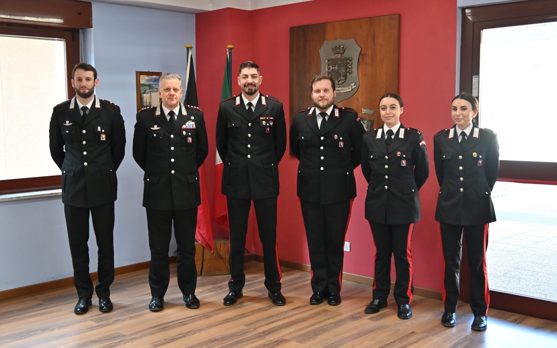 Quattro sottufficiali dei carabinieri promossi al grado di maresciallo ...